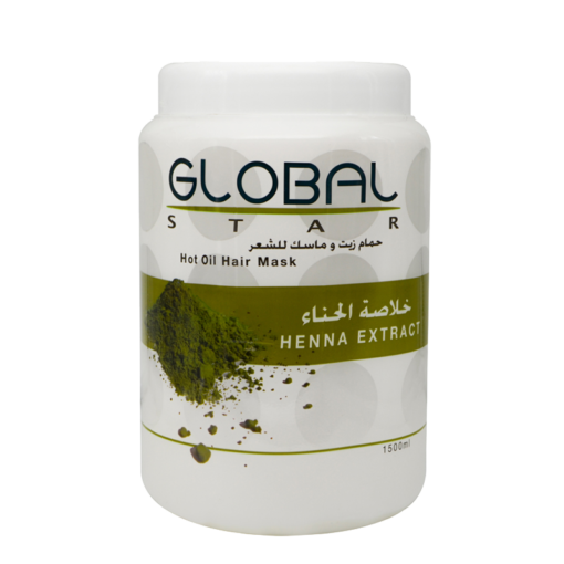 Globalstar Hair Mask – Henna Extract 1500ML – Sahab Cosmetics